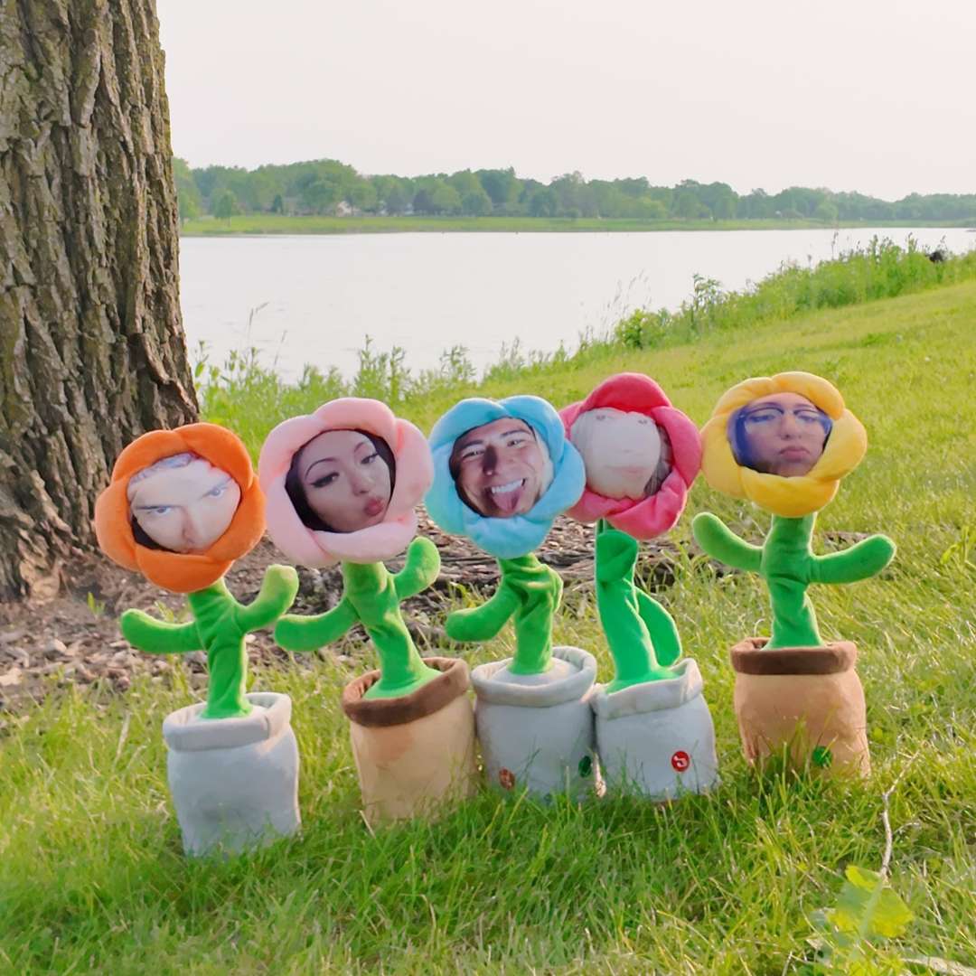 Custom Flower Face | Your Face on a Dancing Flower | The Ultimate Funn