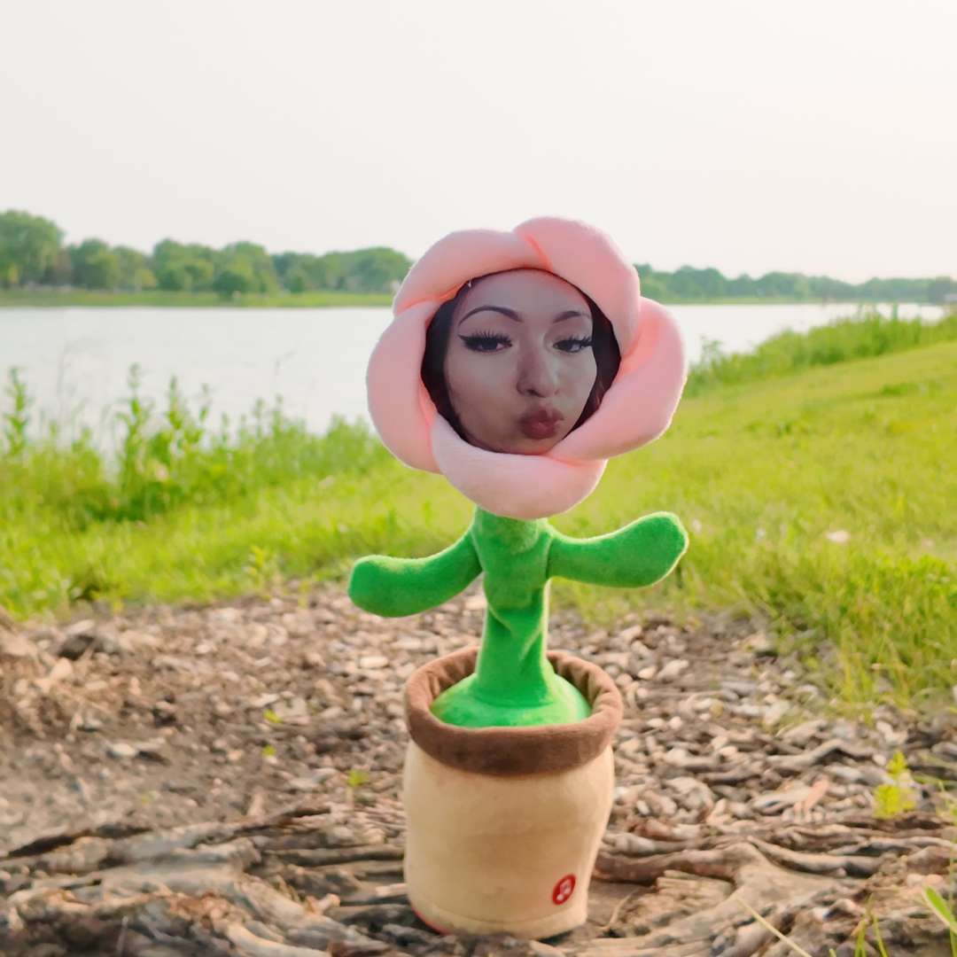 Custom Flower Face | Your Face on a Dancing Flower | The Ultimate Funn