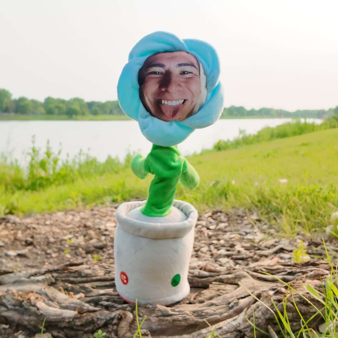Custom Flower Face | Your Face on a Dancing Flower | The Ultimate Funn