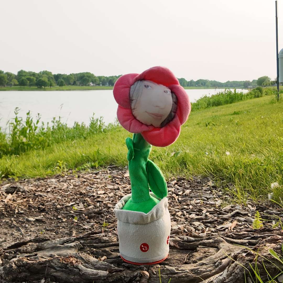 Custom Flower Face | Your Face on a Dancing Flower | The Ultimate Funn